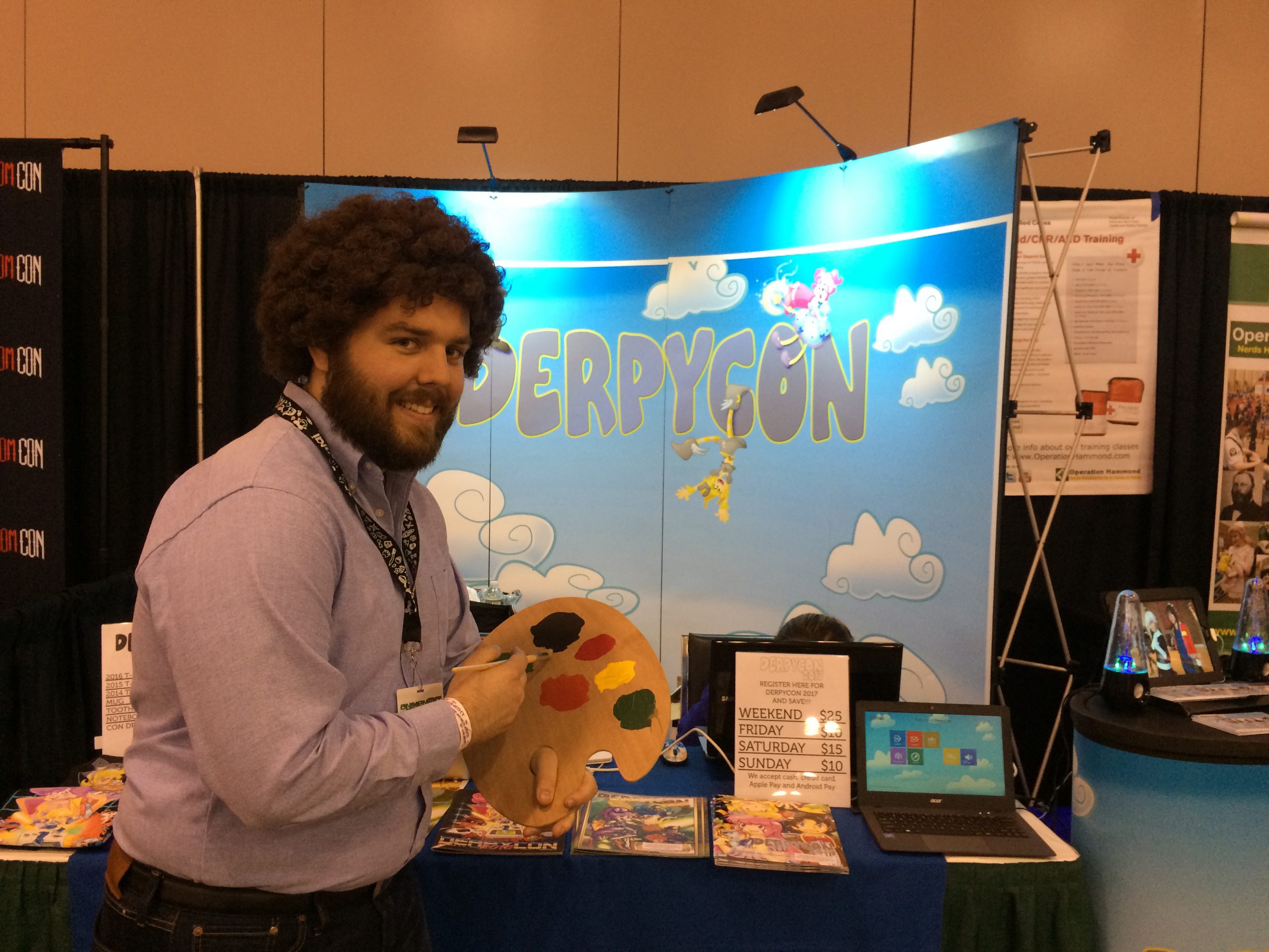 Check us out at AnimeNEXT | DerpyCon
