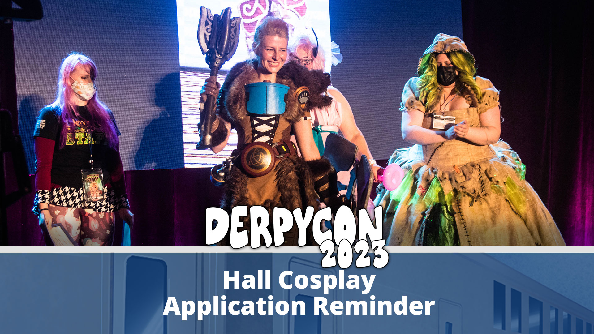 DerpyCon 2023 Hall Cosplay Reminder | DerpyCon