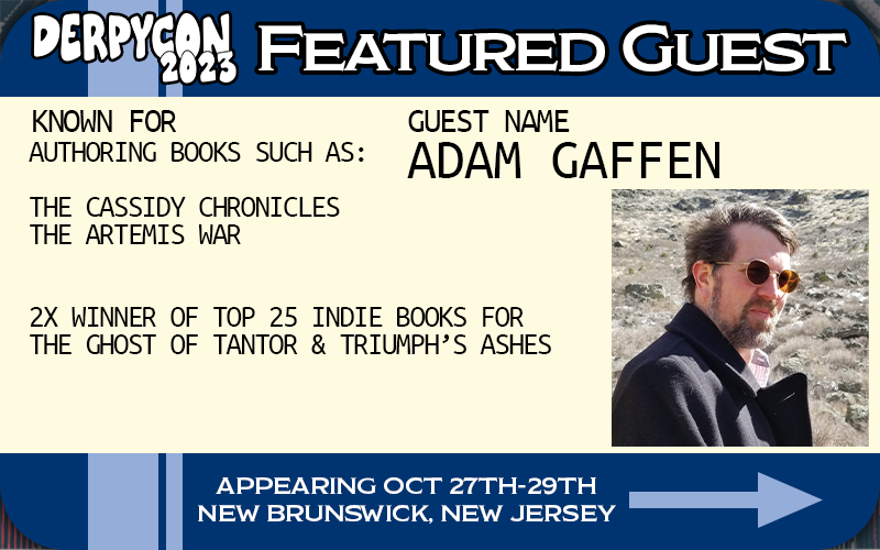 Welcome Adam Gaffen to DerpyCon 2023 | DerpyCon