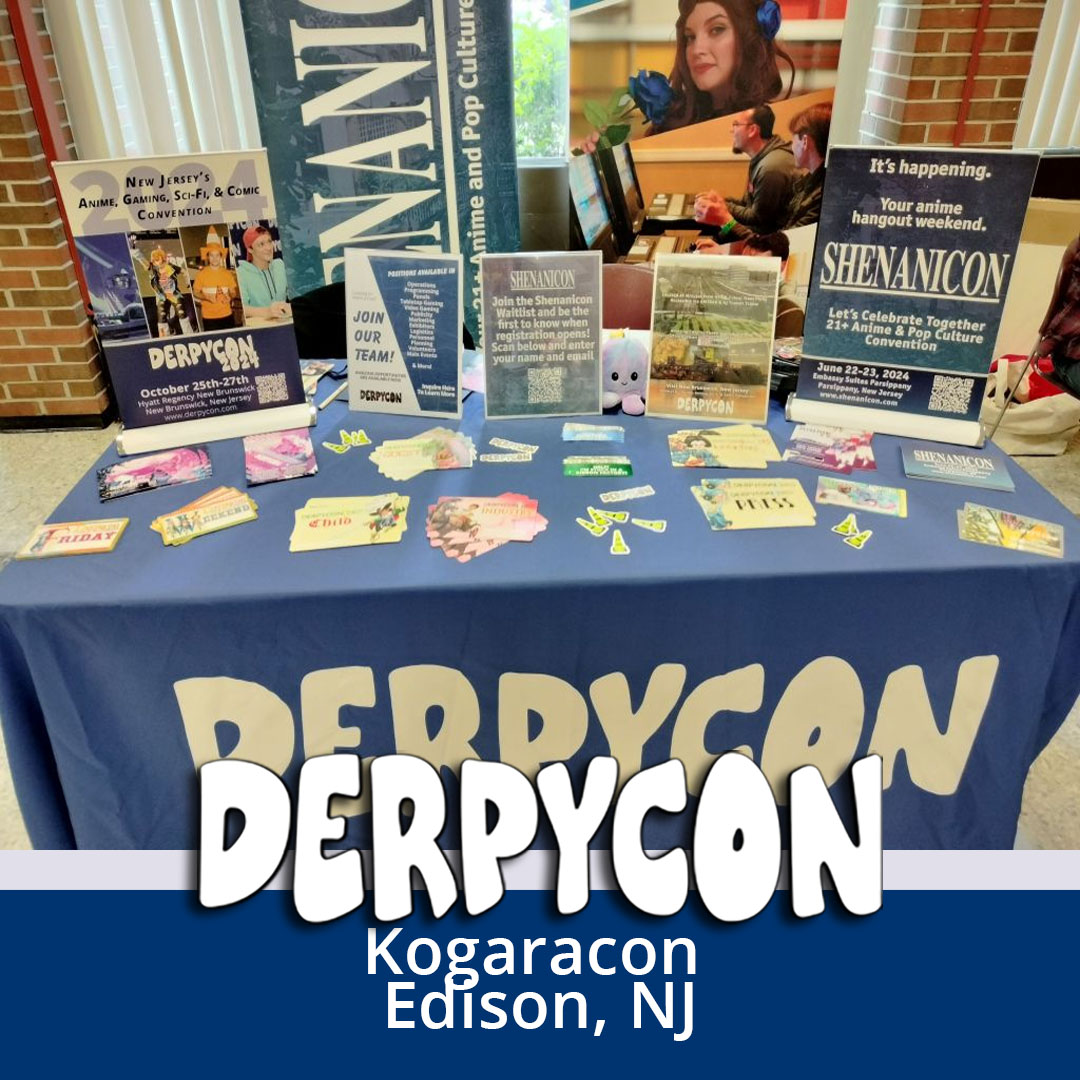 DerpyCon street team at Kogaracon! | DerpyCon