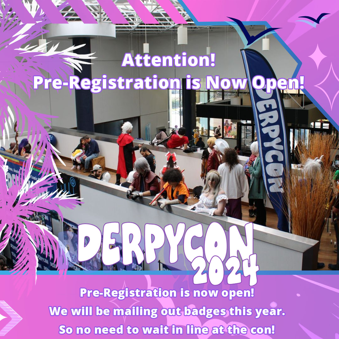 DerpyCon 2024 Pre-Registration is now open! | DerpyCon