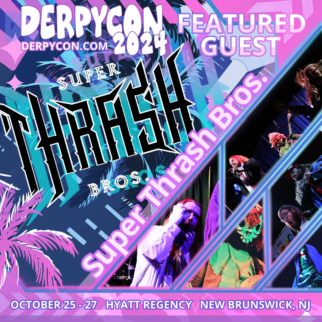 Guest Announcement! Super Thrash Bros! | DerpyCon