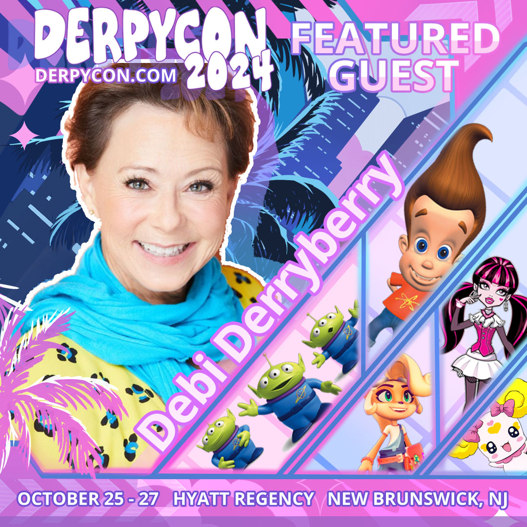Guest Announcement Debi Derryberry!! | DerpyCon