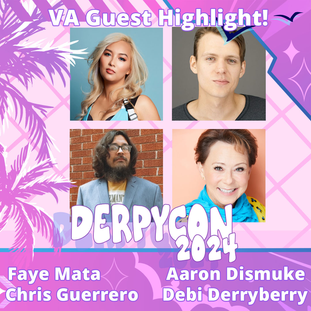 Voice Actor Guest highlight | DerpyCon