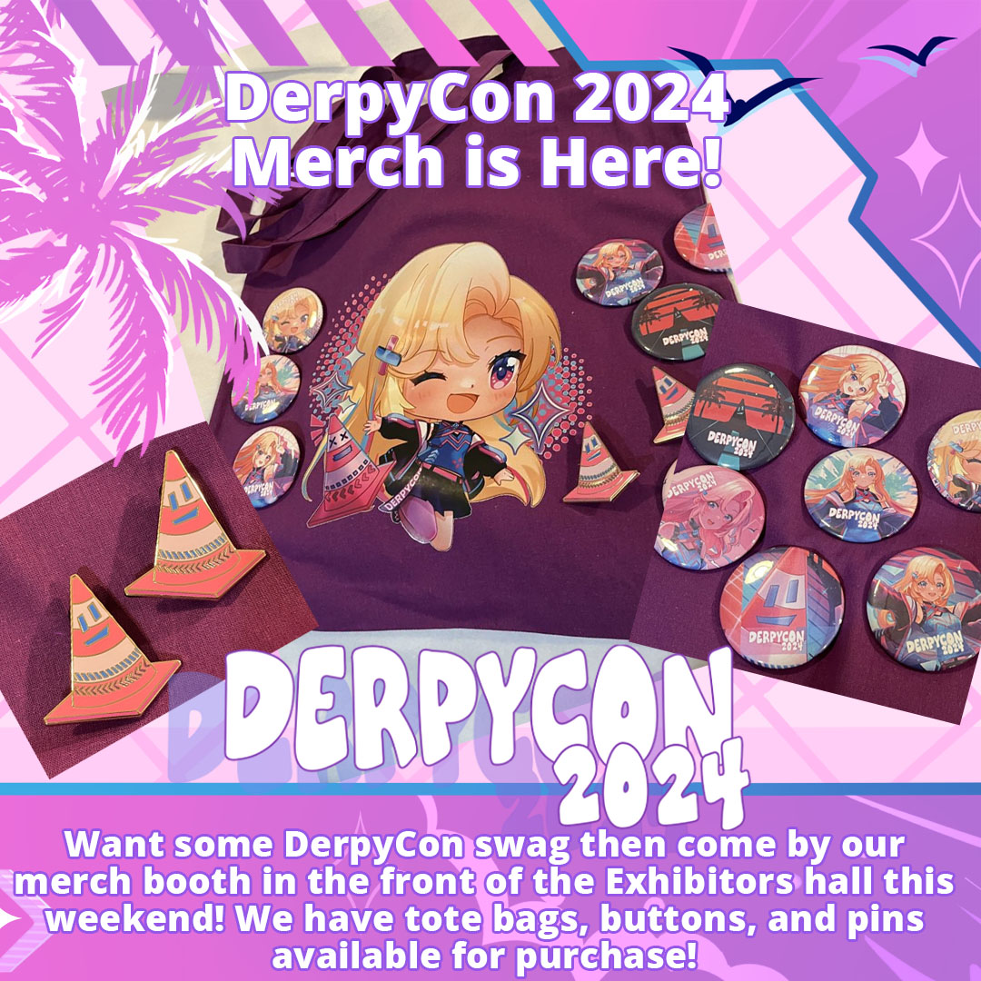 We have Merch for DerpyCon 2024! | DerpyCon