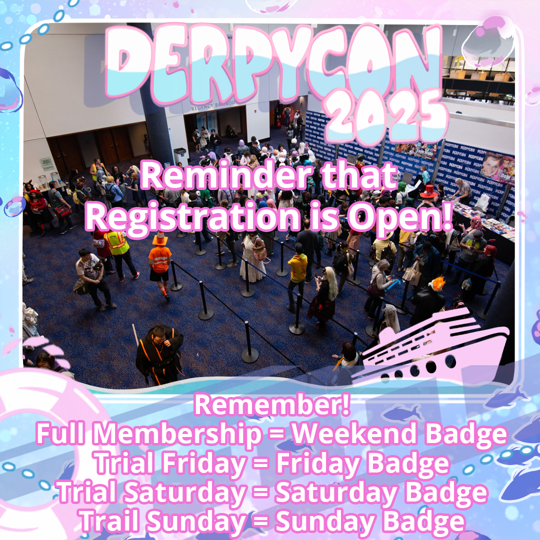 Reminder that Registration is still open!! | DerpyCon